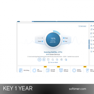 Auslogics BoostSpeed 14 Pro - 1 Year License for Windows Optimization